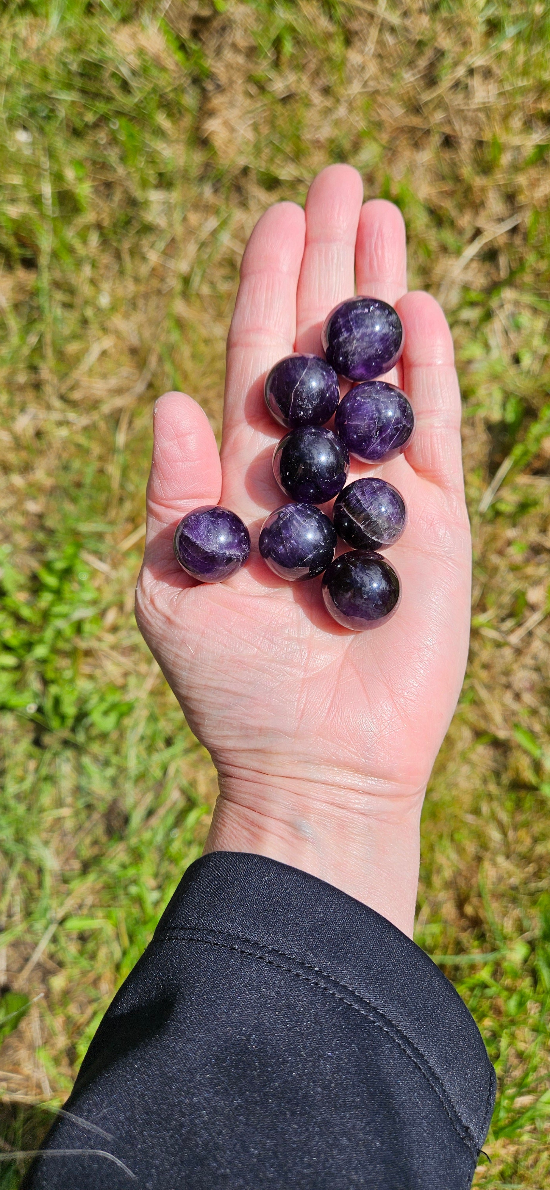 Amethyst Micro Sphere – Shadrick Crystals & Wellness